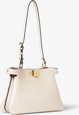 Fendi Unisex Bag Fendi E25 Ecru