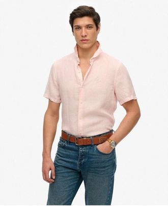 Superdry Chemise Sd Emb Vacation Linen Ss