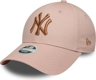New Era 9Forty Damen Cap - METALLIC New York Yankees rosa