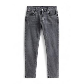 Tommy Hilfiger Harlem Whiskered Straight Tapered Leg Jeans - - Jeans - Herren - Grau - W36