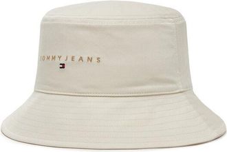 Tommy Jeans Hut Tjm Linear Logo AM0AM13420 Beige