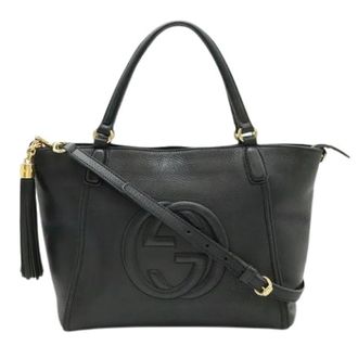 Gucci Pre-owned Vintage Tote Bag - - Pre-owned - Damen - Schwarzk - ONE SIZE