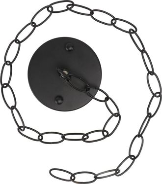 Angoily Stilvolles DIY Lampen Deckenplatte und Eisenkette Dekorative Lampenaufh&auml;ngung f&uuml;r Wohnzimmer und K&uuml;che Robustes Lampenzubeh&ouml;r f&uuml;r Kreative Lichtgestal