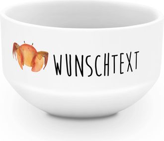 Mr. & Mrs. Panda M&uuml;slischale Sternzeichen Krebs - Personalisierte Geschenke, Geburtstag Juni, M&uuml;slisch&uuml;ssel, Krebse, Meerestier, Schale Personalisieren, Sch&uuml;sseln, Ges