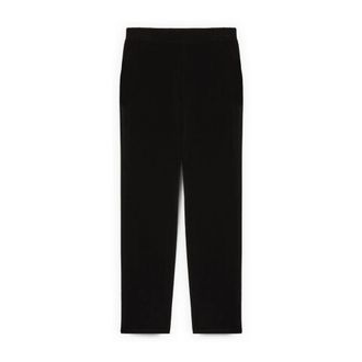 Fiorella Rubino Jersey Jogginghose - - Trousers - Damen - Schwarzk - XS