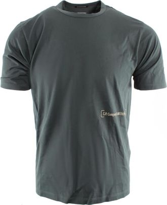 C.P. Company C.p. Company, Homme, Tops, Vert, Taille: S T-shirt Art