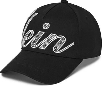 Philipp Plein unisex, Accessoires, Noir, Taille: ONE Size Baseball Cap Strass