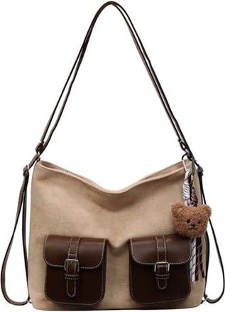 Generic Sac &agrave; bandouli&egrave;re en cuir synth&eacute;tique pour femme et fille - Style moto - Sac &agrave; bandouli&egrave;re - Sac &agrave; bandouli&egrave;re pour voyage, shopping, utilisation quot