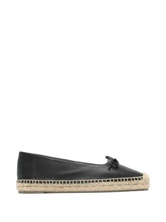 Castaner Black Espadrilles With Square Ballerina Toe - Gr. 36 (EU) - in Schwarz