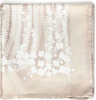 Coccinelle Femme, Accessoires, Rose, Taille: ONE Size Silk Scarf