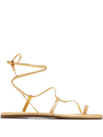 Tkees Sandalen mit Zehenriemen - Gold