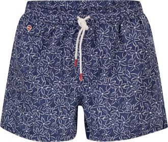 Kiton Boxer de bain court &agrave; motifs Kiton