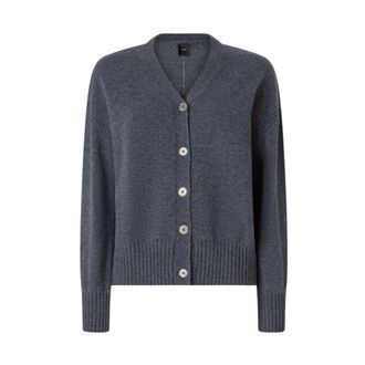 Pinko Pinko, Femme, Pulls, Gris, Taille: 42 FR Cardigan Vienna