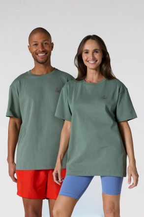 Jott T-shirt col rond mixte Vert sauge Lipe - Taille XL
