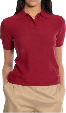 Max Mara Femme, Pulls, Rouge, Taille: 42 FR Carioca Polo