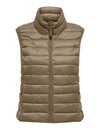Only Onltahia LW Quilted Waistcoat CC OTW, Cocoa cr&egrave;me, M Femmes