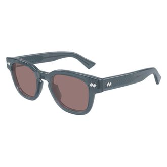 Bottega Veneta BV1441S Square-Frame Sunglasses - Gray