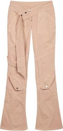Blumarine Jean &agrave; ceinture asym&eacute;trique et empi&egrave;cements en coton