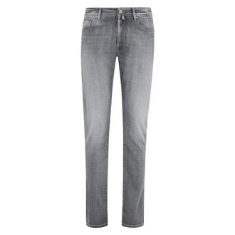 Jacob Cohen Pant 5 Pkt Slim Fit Bard - - Jeans - Herren - Grau - W34