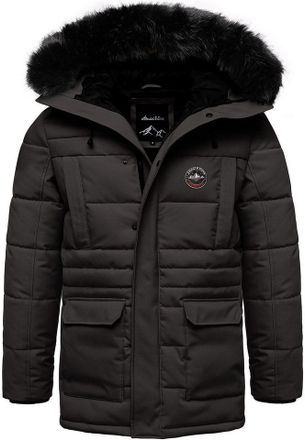 Amaci & Sons Winterjacke TULSA Winterjacke Herren Gef&uuml;tterte Dicke Winter Jacke Mantel Parka mit Kapuze