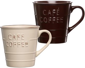 Ritzenhoff & Breker Kaffeebecher-Set Usato, 2-teilig, sortiert