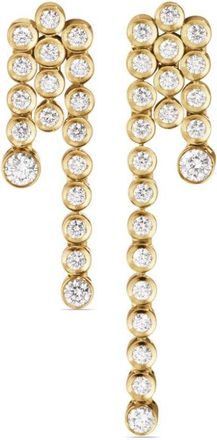 Sophie Bille Brahe 18kt La Danse Diamant Gelbgoldohrringe mit Diamanten