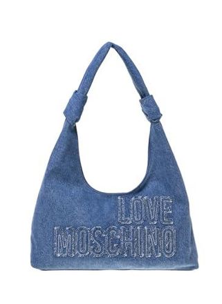 Love Moschino Poljc4243pp0mkm0750u, Sac porté épaule Femmes, Bleu foncé