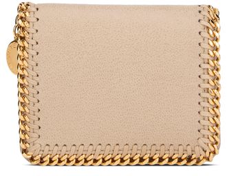Stella McCartney Womens Wallet Falabella Butter Cream Polyester & Purses