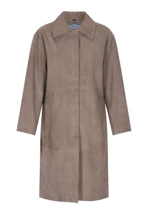 Dreimaster Dreimaster Mantel Frauen taupe grau