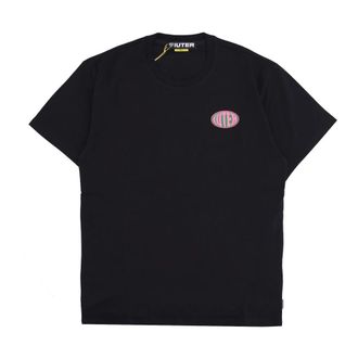 Iuter Schwarzes Herren Tee Kurzarm Crew - - Tops - Herren - Schwarzk - XL