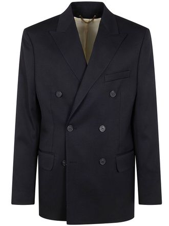 Golden Goose Golden MS Double Breasted Blazer Light Dry Wool Gabard