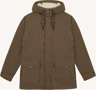 Faguo Parka dhiver déperlante marron - VERNON