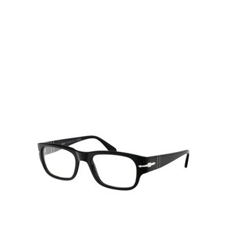 Persol Homme, Accessoires, Noir, Taille: ONE Size Lunettes à Monture Rectangulaire