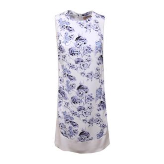 Fay &Auml;rmelloses Violettes Kleid Hergestellt in Italien - - Dresses - Damen - Mehrfarbig - S
