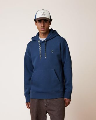 Faguo Sweat &agrave; capuche bleu fonc&eacute;