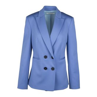 Liviana Conti Moderner zweireihiger Blazer - - Jackets - Damen - Blau - L