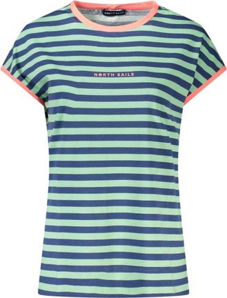 North Sails Femme, Tops, Vert, Taille: 38 FR T-shirt ray&eacute; sans manches