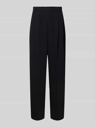 HUGO BOSS Wide Fit Hose mit Bundfalten und Schurwoll-Anteil Modell FEDIX
