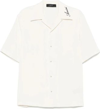 Amiri Homme, Chemises, Blanc, Taille: S Chemise Camp