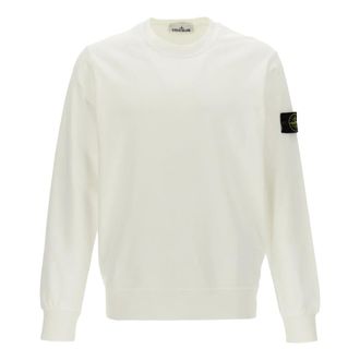 Stone Island Homme, Sweatshirts et sweats &agrave; capuche, Beige, Taille: XL SweaT-shirt ras du cou