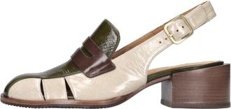 Chie Mihara Femme, Chaussures, Multicolore, Taille: 37 EU Sendal Saabmilitary-Sand