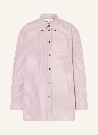 Ganni Hemdbluse rosa