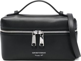 Emporio Armani Trousse de toilette en cuir Emporio Armani