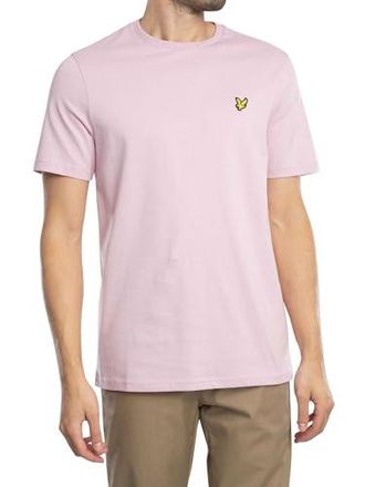 Lyle & Scott Homme T-Shirt Simple, Pink Light, XXL