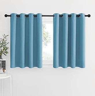 Nicetown Blackout Küche Panel W52, Textil, türkis, W52 L36-2 Panels