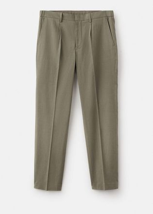Mango Pantalon delave vert - Homme - 38 - MANGO MAN