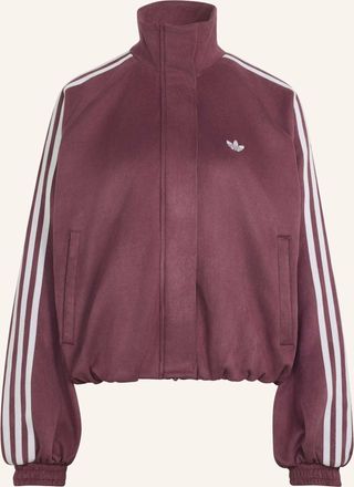 adidas Originals Adidas Originals Adilenium Season 6 Track Top, Kunstwildleder rot