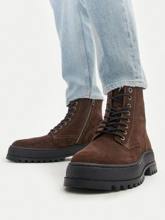 Pepe Jeans London Schn&uuml;rstiefeletten Pepe Jeans PMS50249 Braun