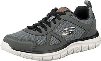 Skechers 52631-ccbk_41, Chaussures de Sport Homme, Grey, 41 EU