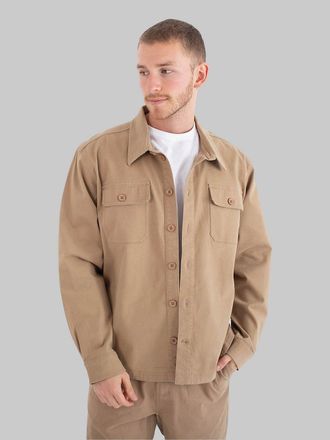 Hurley Hurley Craft Overshirt Hemd dark khaki